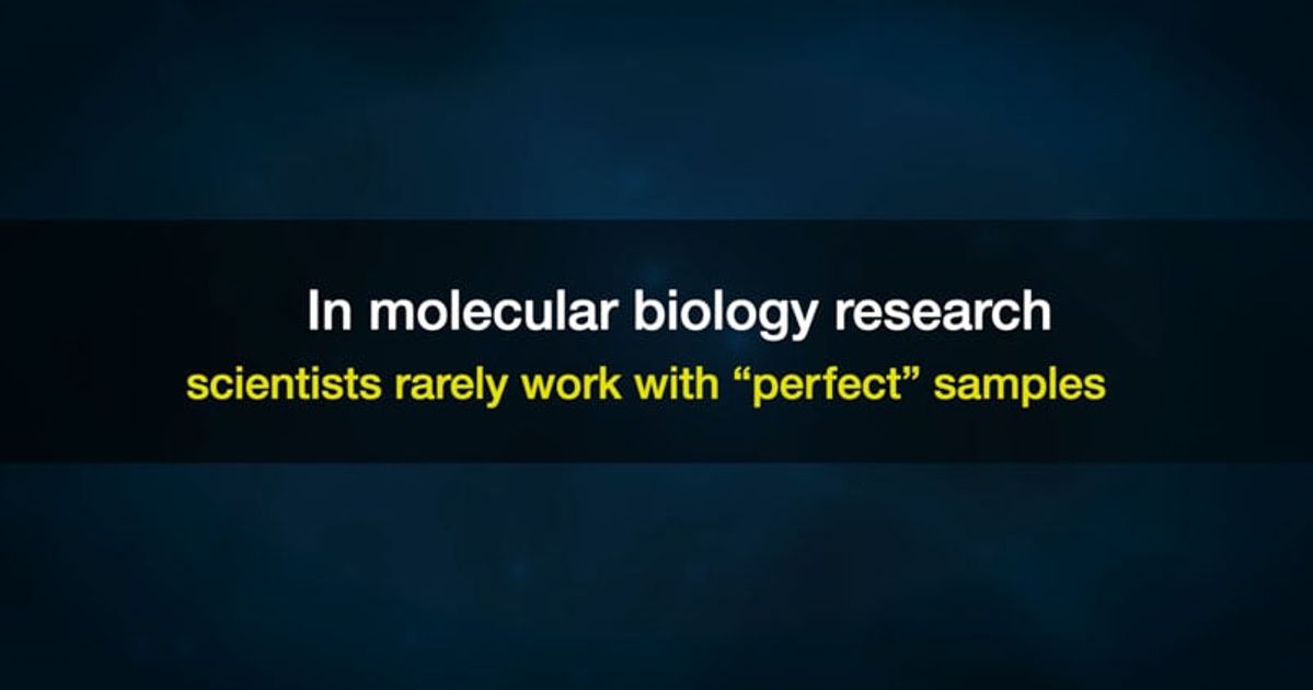 NanoDrop One Spectrophotometer finds and fixes DNA/RNA contamination