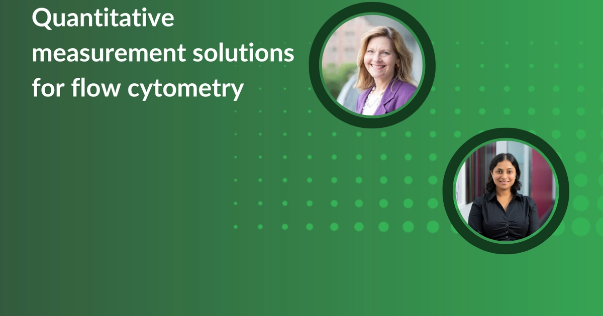 Webinar on quantitative measurement solutions for flow cytometry