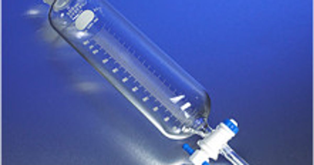 PYREX® 500 mL Cylindrical Separatory Funnel, Graduated, PTFE Product ...