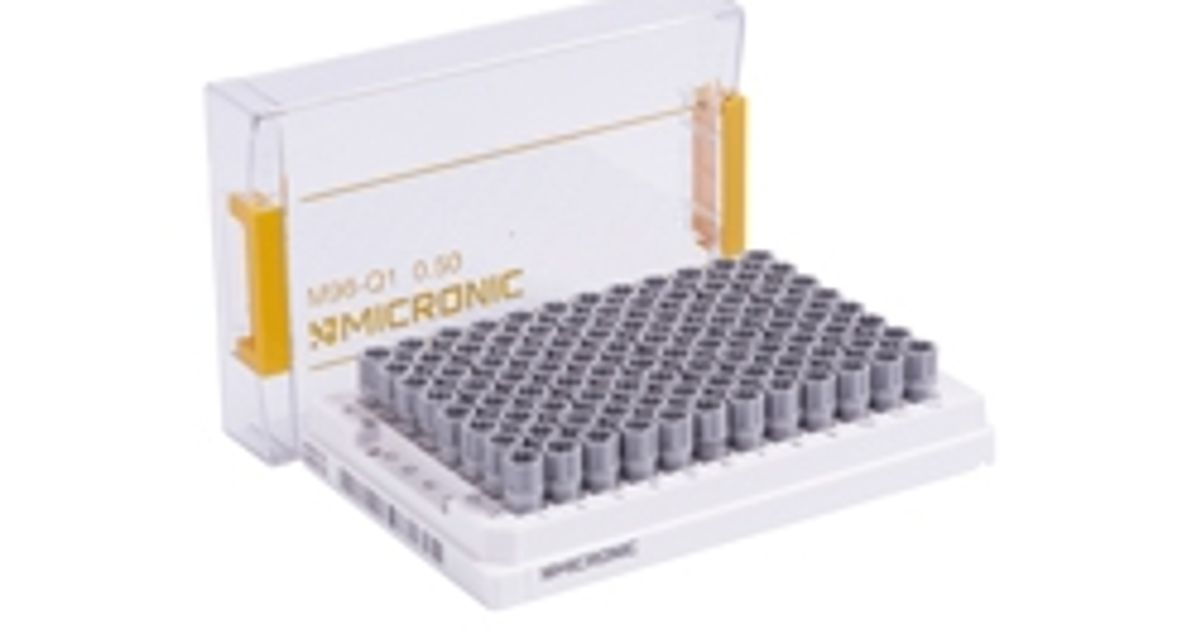 Automation Compatible Ultra Low Temperature Tube Storage Racks from ...