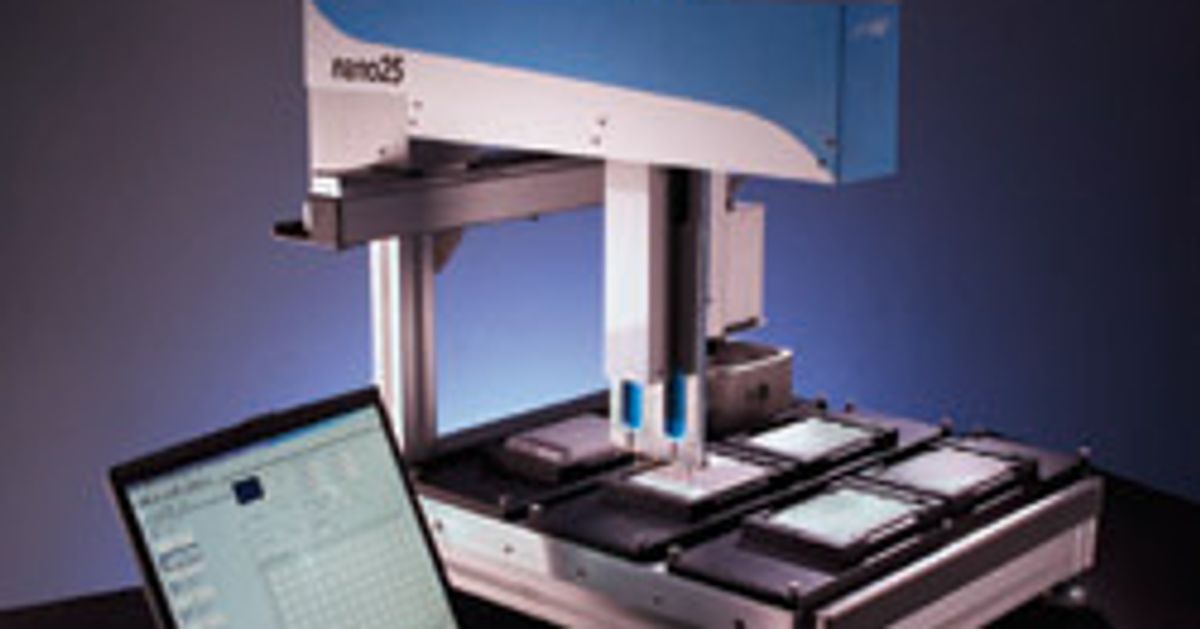 Adaptive Control Maximizes Accuracy of Nano25 Nano-Volume Robotic Pipettor