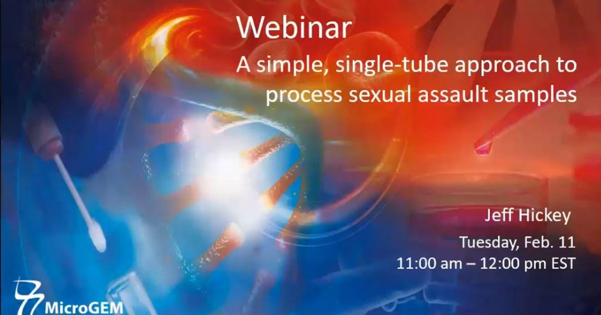 Processing forensic samples using a single-tube approach