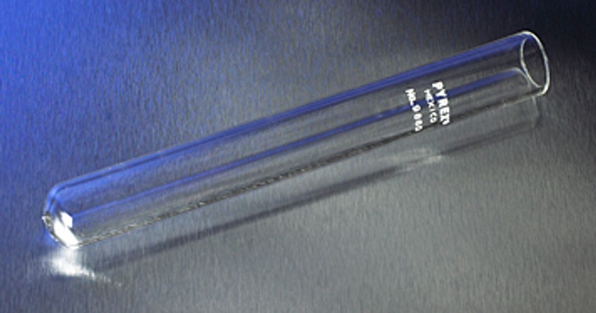 PYREX® 25x200 mm Heavy Wall Rimless Ignition Tube