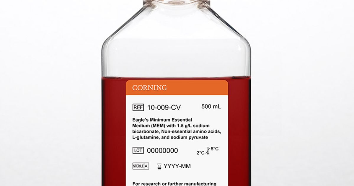 Buy Corning® 500 mL MEM (Minimum Essential Medium) Read Reviews