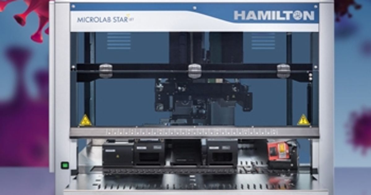 Hamilton launches high-throughput COVID-19 automated testing workstations
