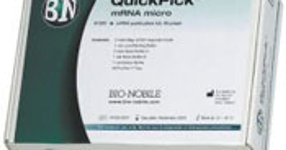 QuickPick™ mRNA midi, mini, micro, nano kits