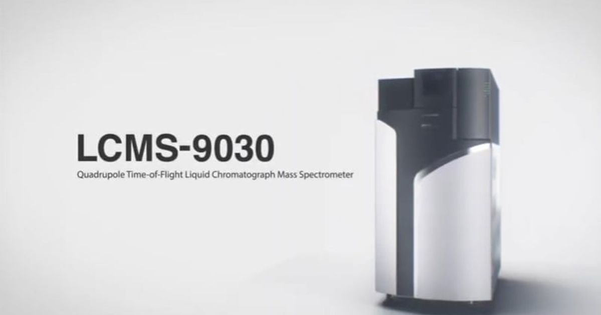 LCMS-9030 Quadrupole Time-of-Flight Liquid Chromatograph Mass Spectrometer
