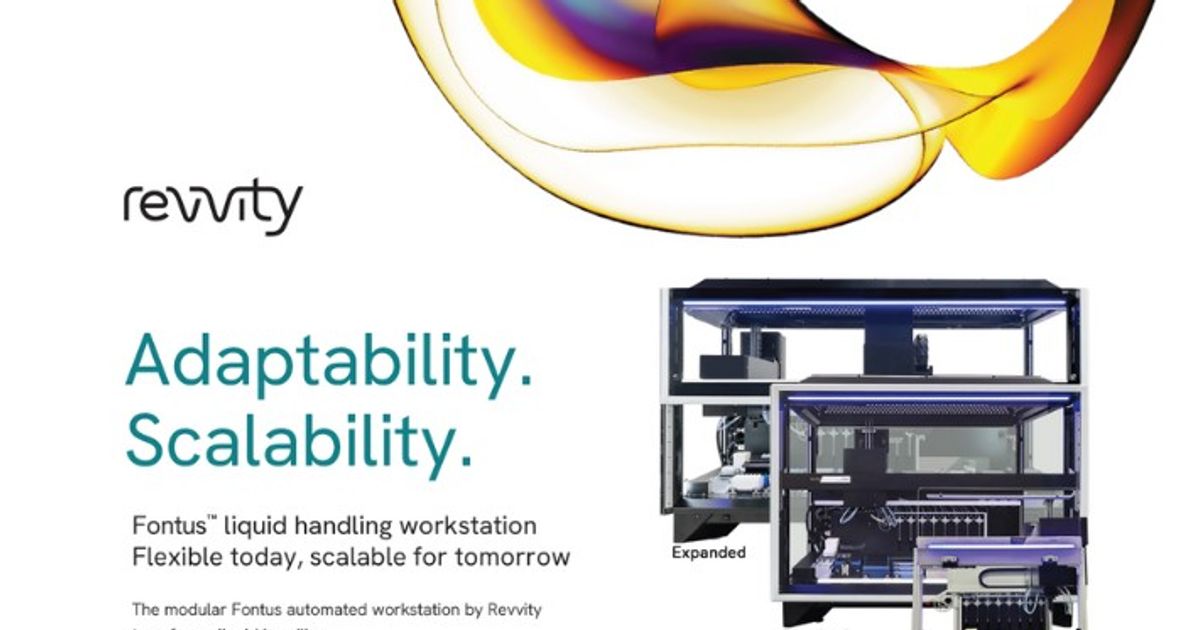 Adaptable & scalable Fontus™ liquid handling workstation