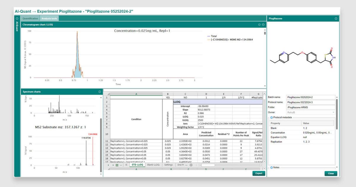 SCIEX and Mass Analytica present AI quant software at ASMS 2024