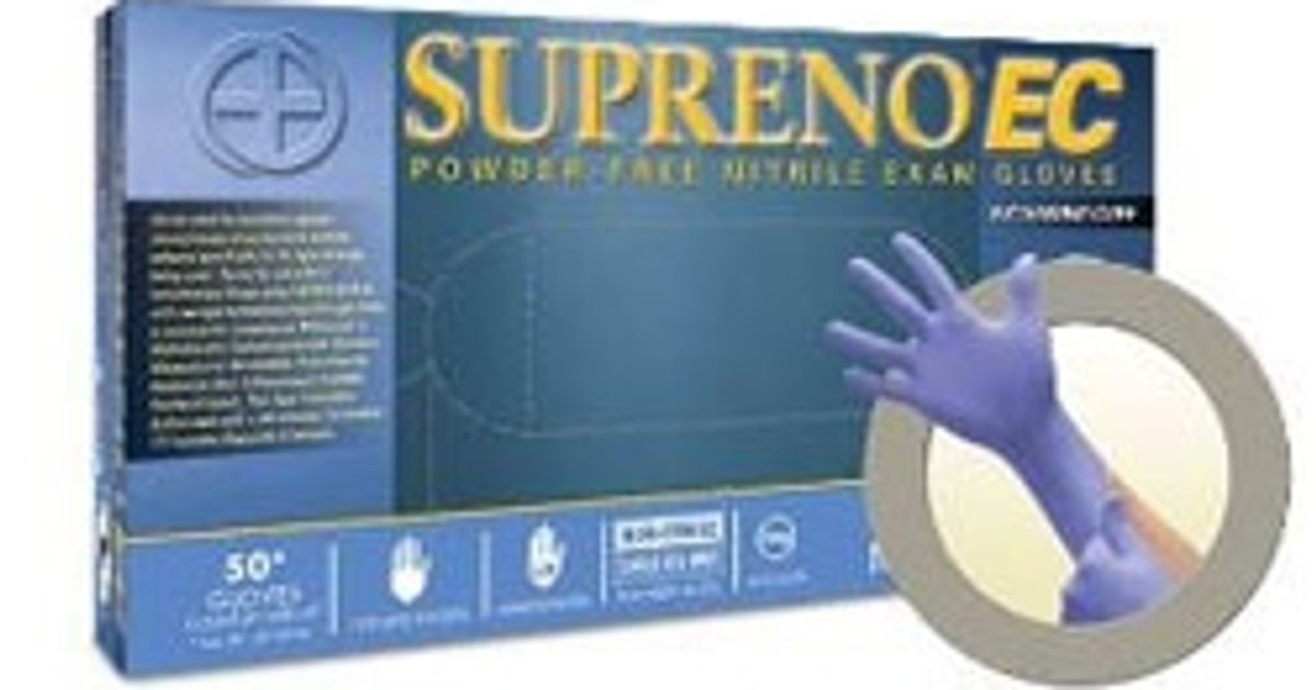 Supreno® EC Powder-Free Nitrile Gloves, Microflex®