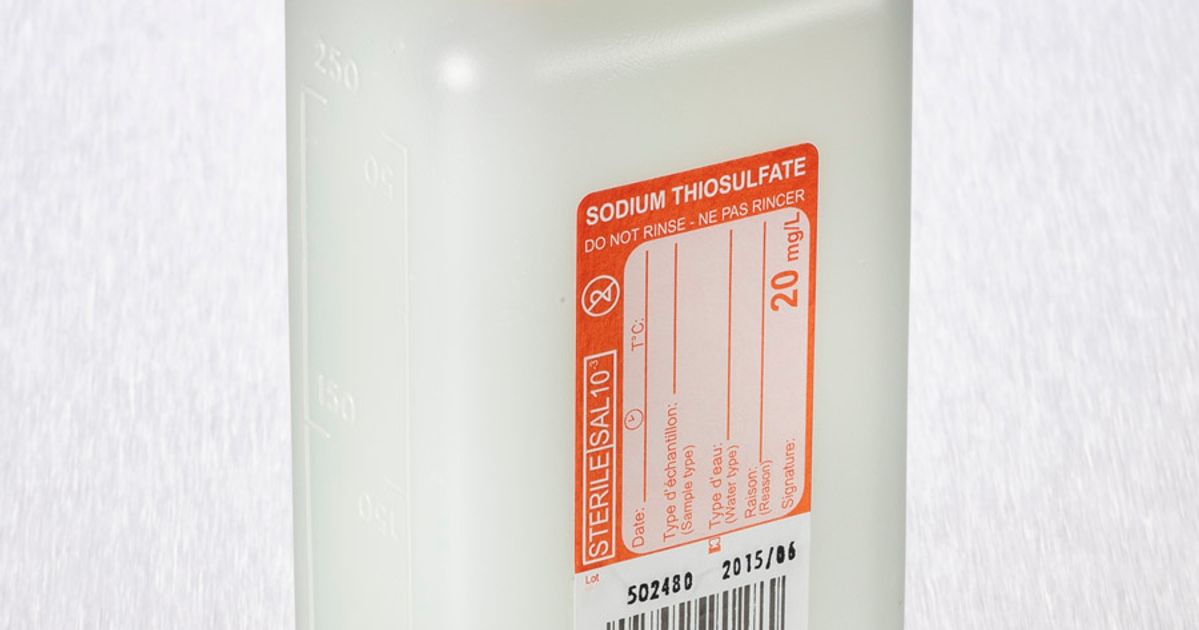 Corning® Gosselin™ Water Sampling Rectangular HDPE Bottle, 250 mL ...