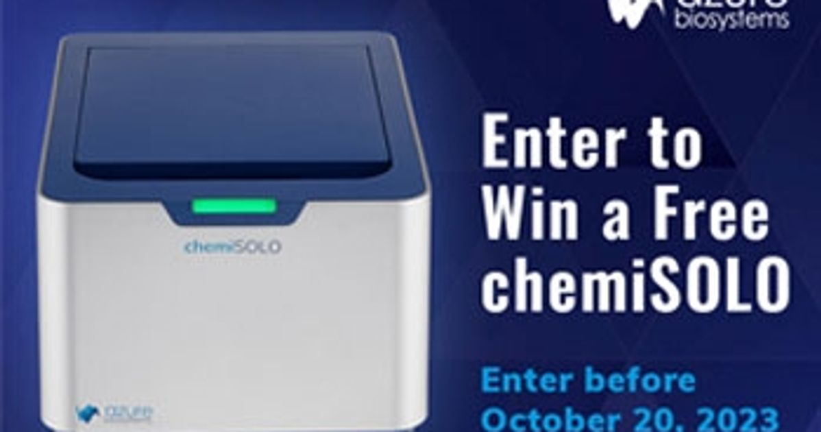 Azure Biosystems announces opportunity to win a chemiSOLO imaging system