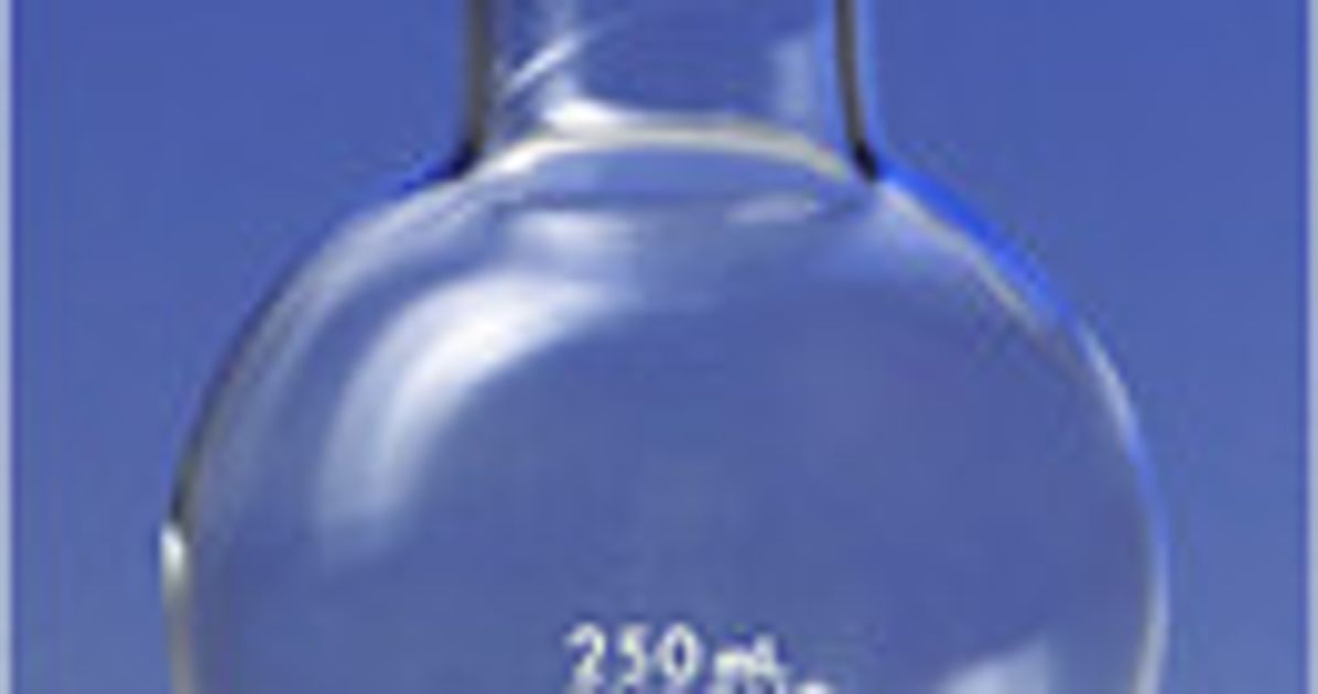 PYREX® 500 mL Short Neck Boiling Flask, Round Bottom, 14/20 Standard ...
