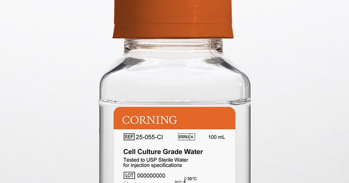 Buy Corning® 100 mL Cell Culture Grade Water Tested to USP Sterile ...