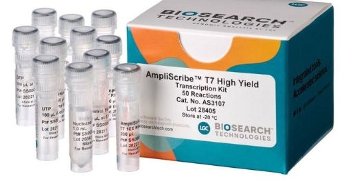 AmpliScribe T7 High Yield Transcription Kit | SelectScience