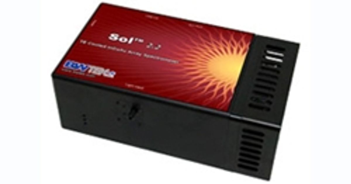 Sol 2.2 ‒ High Resolution TE Cooled InGaAs Array Spectrometer