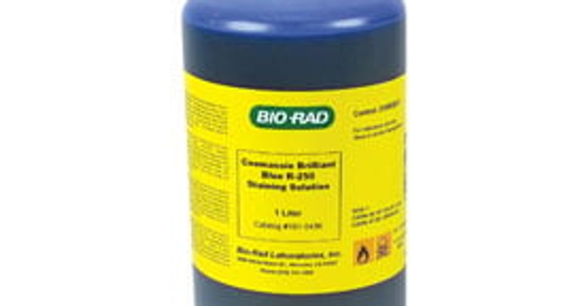 Buy Coomassie Brilliant Blue R-250 Staining Solution #1610436 Read Reviews