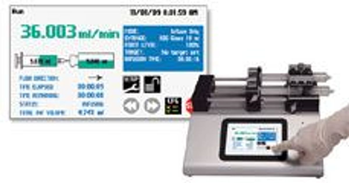 KD Scientific Announces the Next Generation in Syringe Pumps