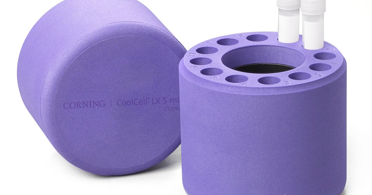 Corning® CoolCell® 5 mL LX, Cell Freezing Container, for 12 x 3.5 mL to ...