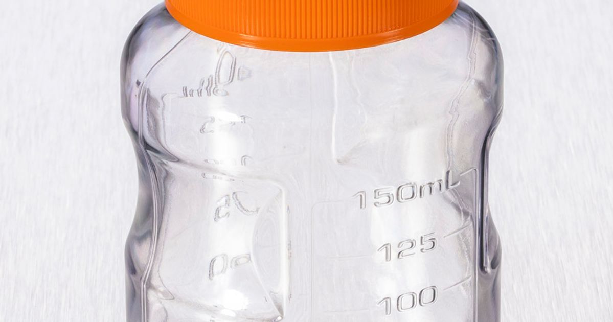 Corning® 150 mL Easy Grip Polystyrene Storage Bottles with 45 mm Caps ...
