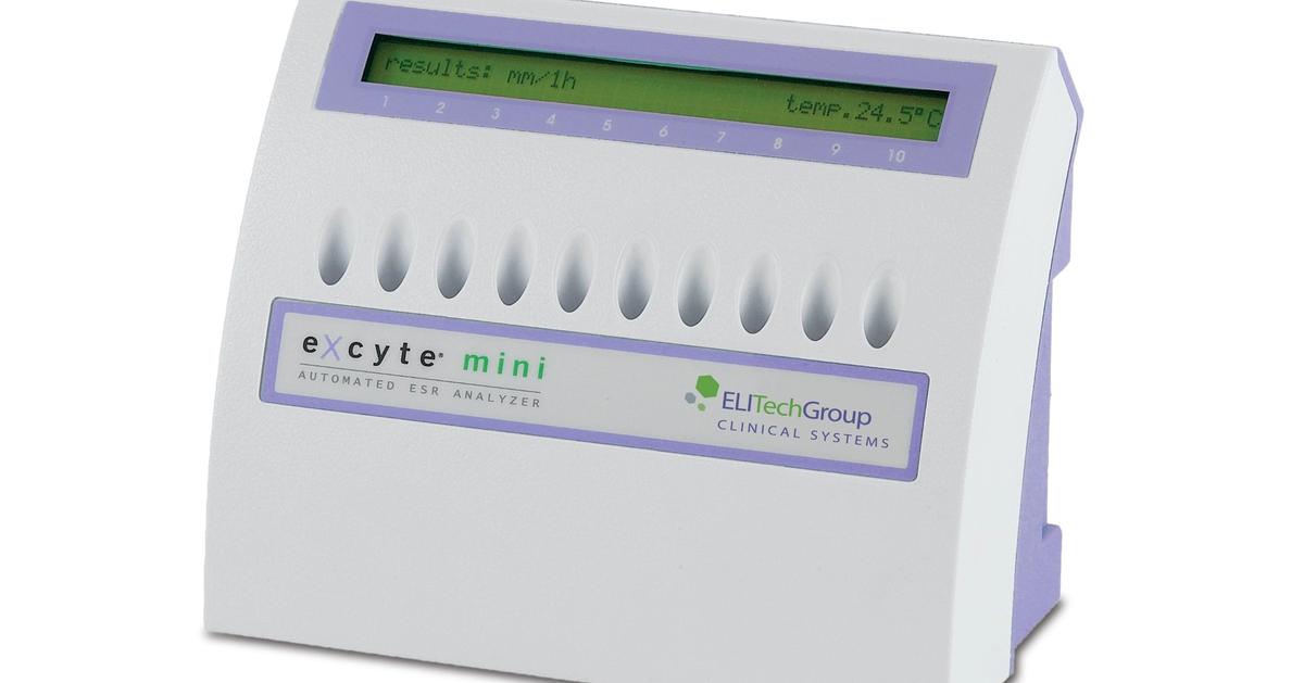 Buy Excyte® Mini Automated ESR Analyzer Read Reviews