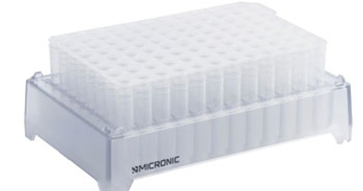 Micronic announces new round bottom tubes suitable for sample ...