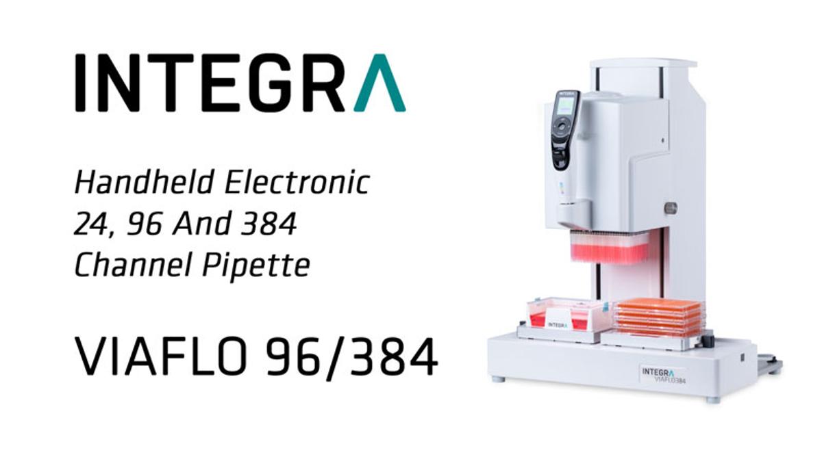 VIAFLO 96 – Electronic 24 and 96 Channel Handheld Pipette | SelectScience