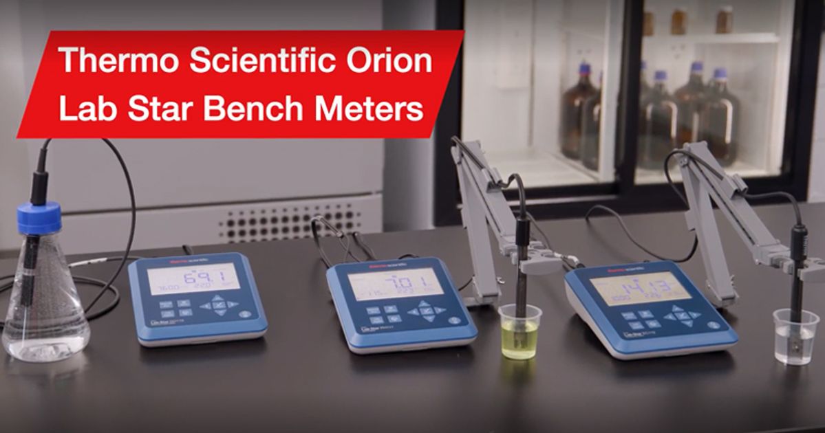 Orion Lab Star pH Bench Meters: Product overview