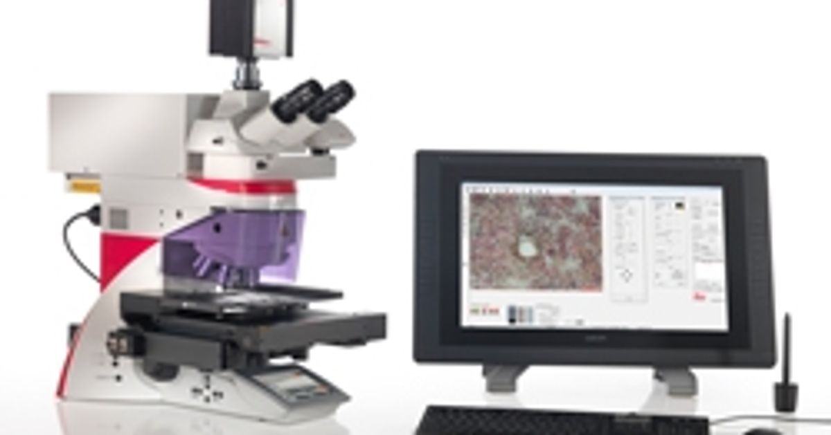 Leica Microsystems Launches Laser Microdissection Microscope Series ...