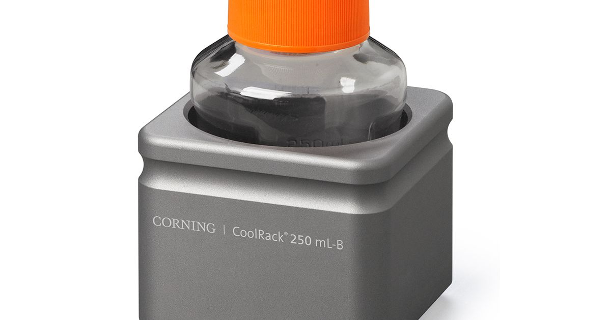 Buy Corning® CoolRack 250 mL, Holds 1 x 250 mL Easy Grip Storage Bottle ...