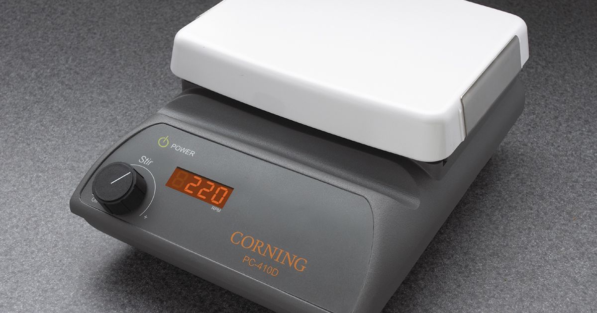 Corning® 5 x 7 Inch Top PC-410D Stirrer with Digital Display, 230V/50Hz
