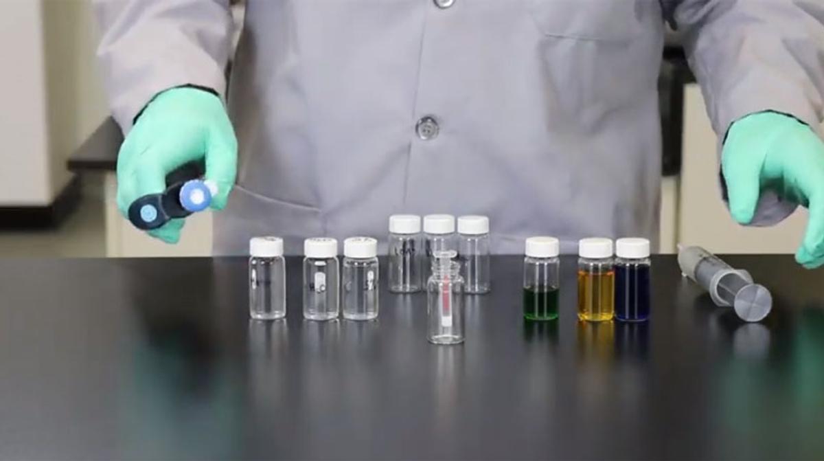 Solid Phase Extraction (SPE): Color Demonstration