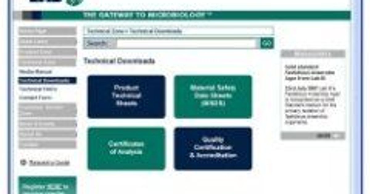 New ‘Technical Downloads’ section extends Lab M website