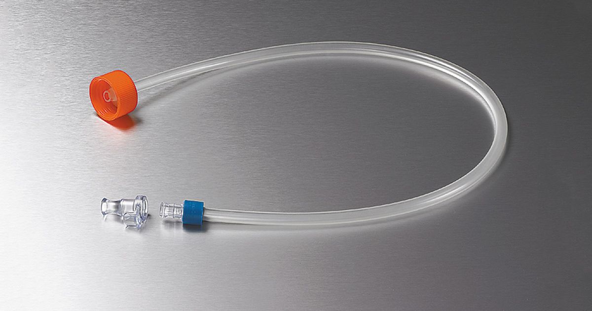 Corning® 33 mm Polyethylene Filling Cap with 1/4 (6.4 mm) ID Tubing ...