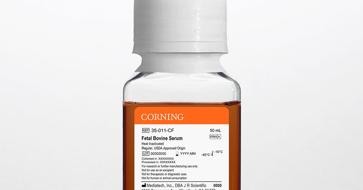 Corning® Fetal Bovine Serum, 50 mL, Regular, USDA Approved Origin (Heat ...