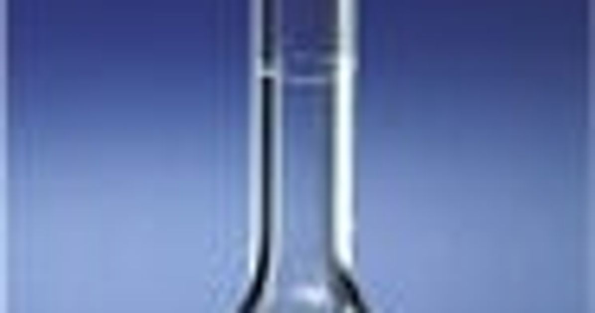 PYREX® 100 mL Class A Volumetric Flask with PTFE Stopper