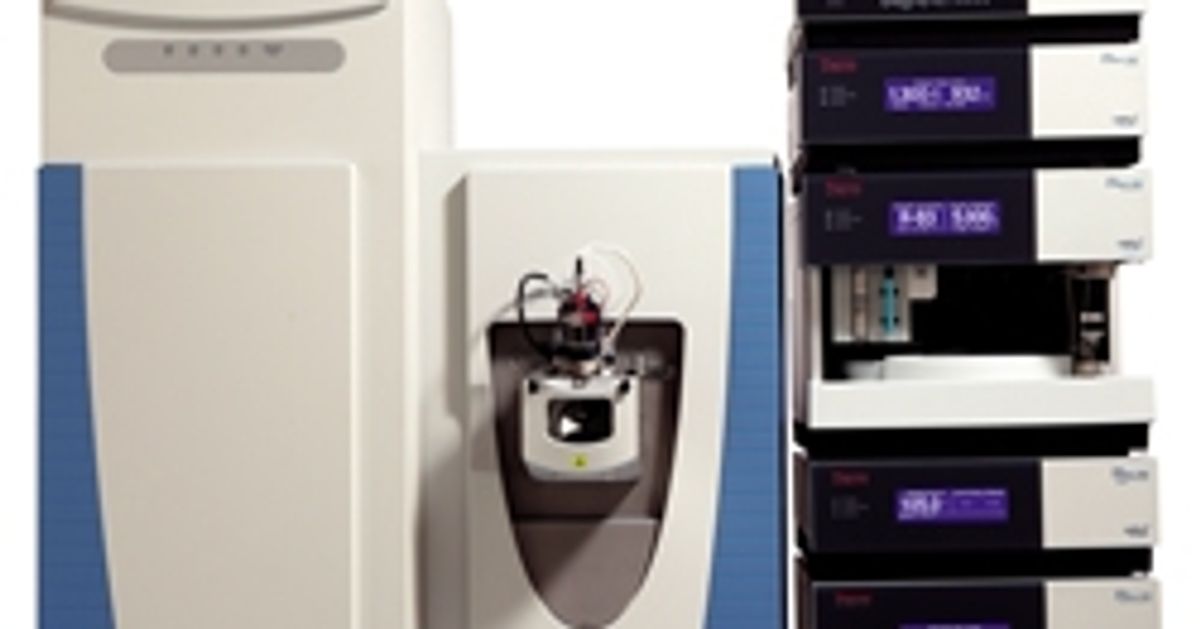 New Orbitrap-Based Mass Spectrometer Makes High-Resolution Accurate ...