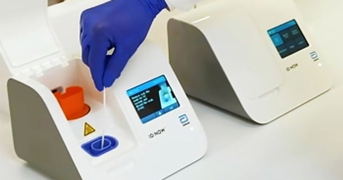Abbott issues update on ID NOW rapid test for COVID-19