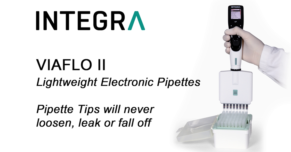 VIAFLO II Lightweight Electronic Pipettes