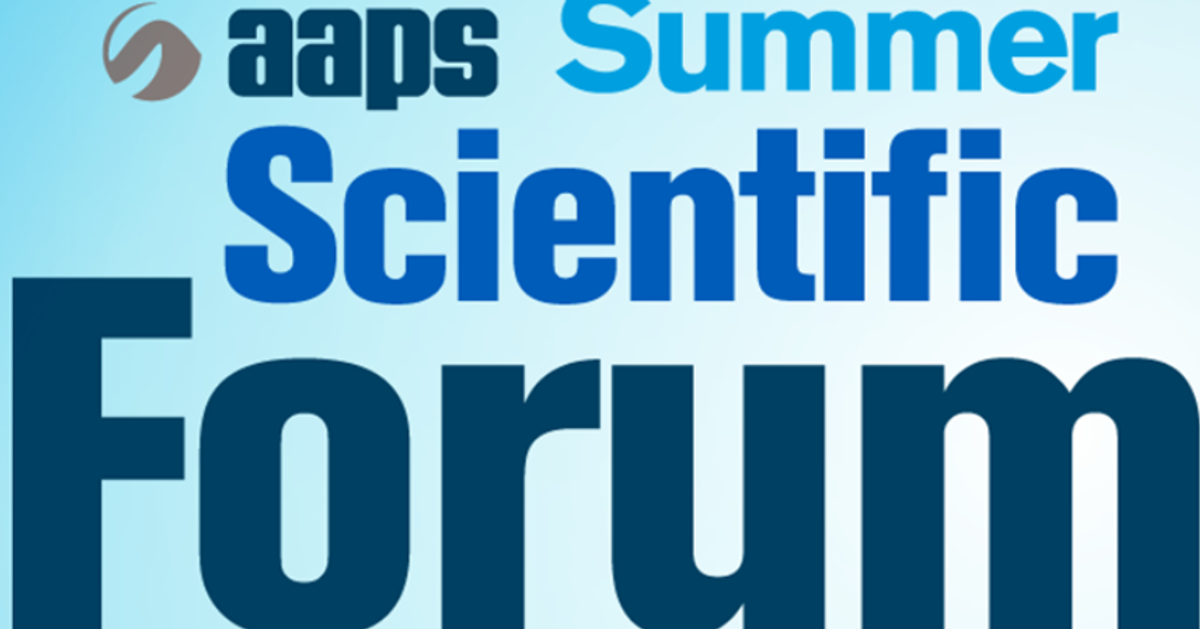 Summer Scientific Forum AAPS 2025