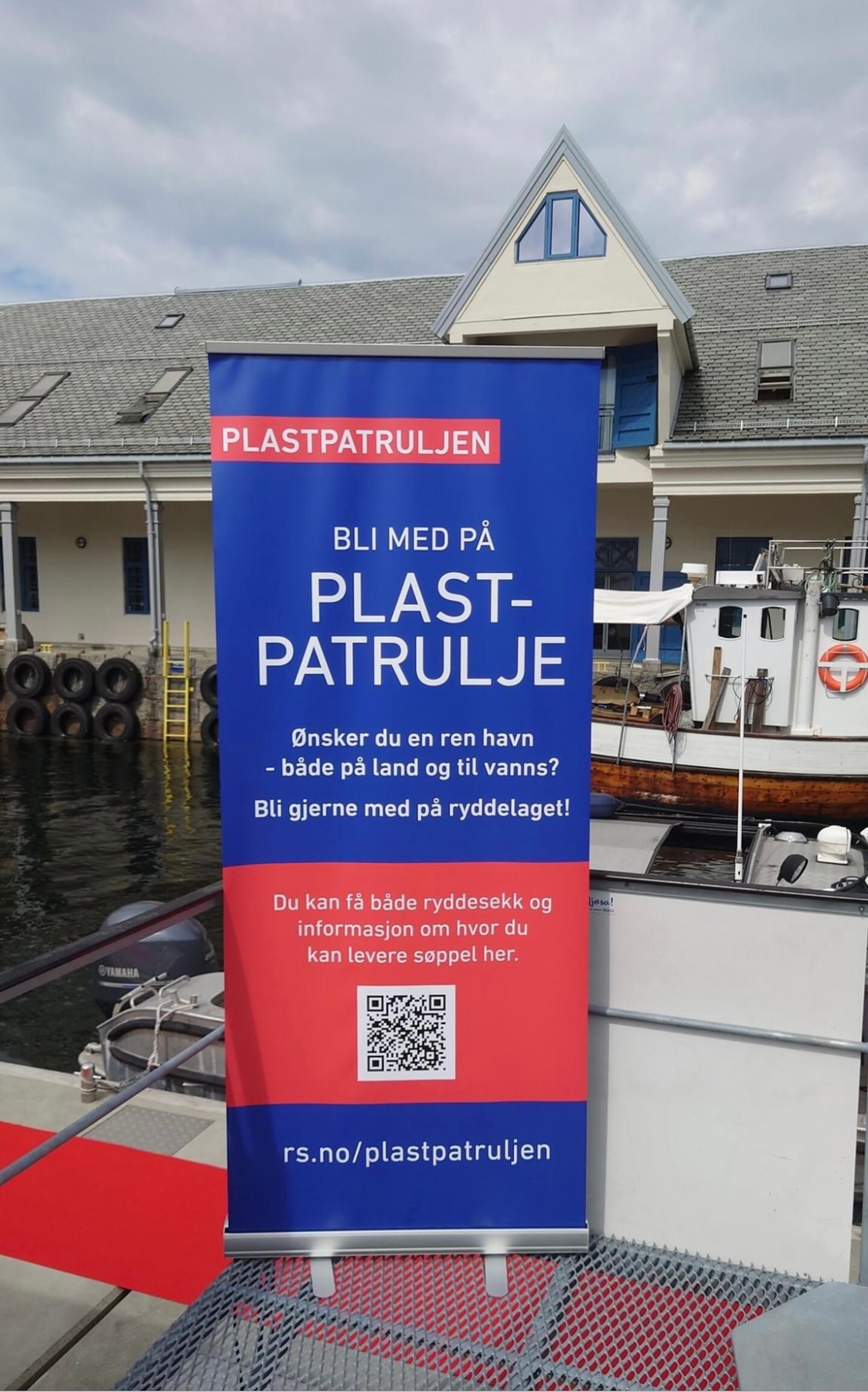 The Plastic Patrol is underway