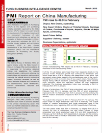 PMI Report on China Manufacturing | Jing Daily