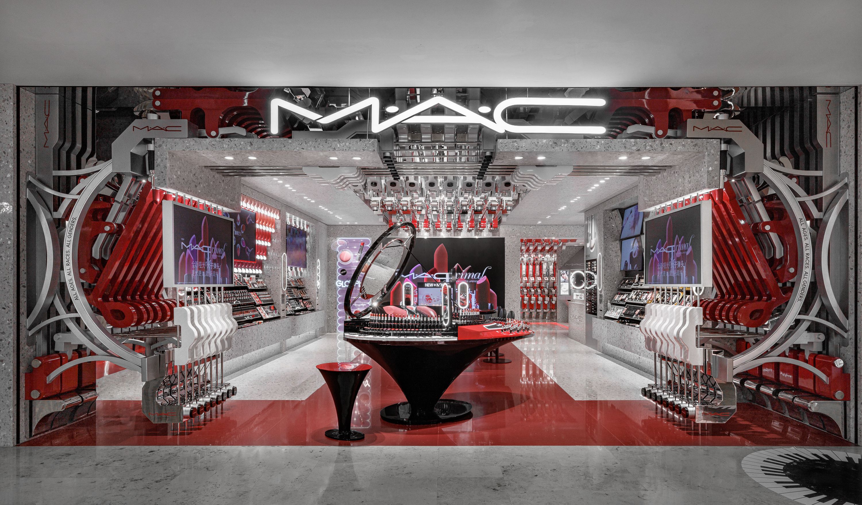 Mac unveils piano-inspired flagship in China’s top mall Nanjing Deji ...