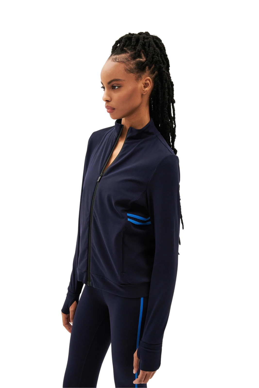 Rain Airweight Full Length Jacket Indigo | O2 Life