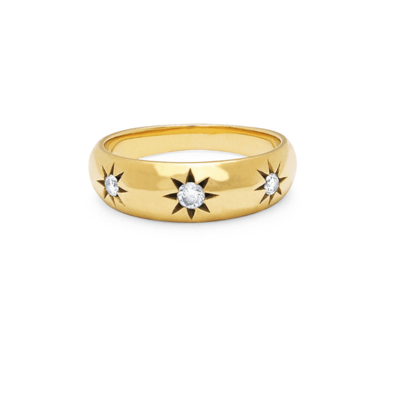 Star Set Rounded Ring | O2 Life