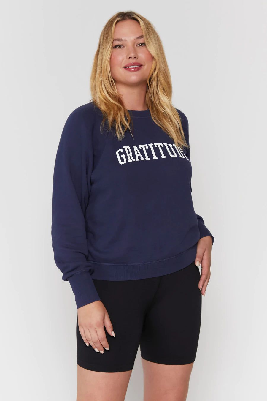 Gratitude Bridget Raglan Pullover Night | O2 Aspen