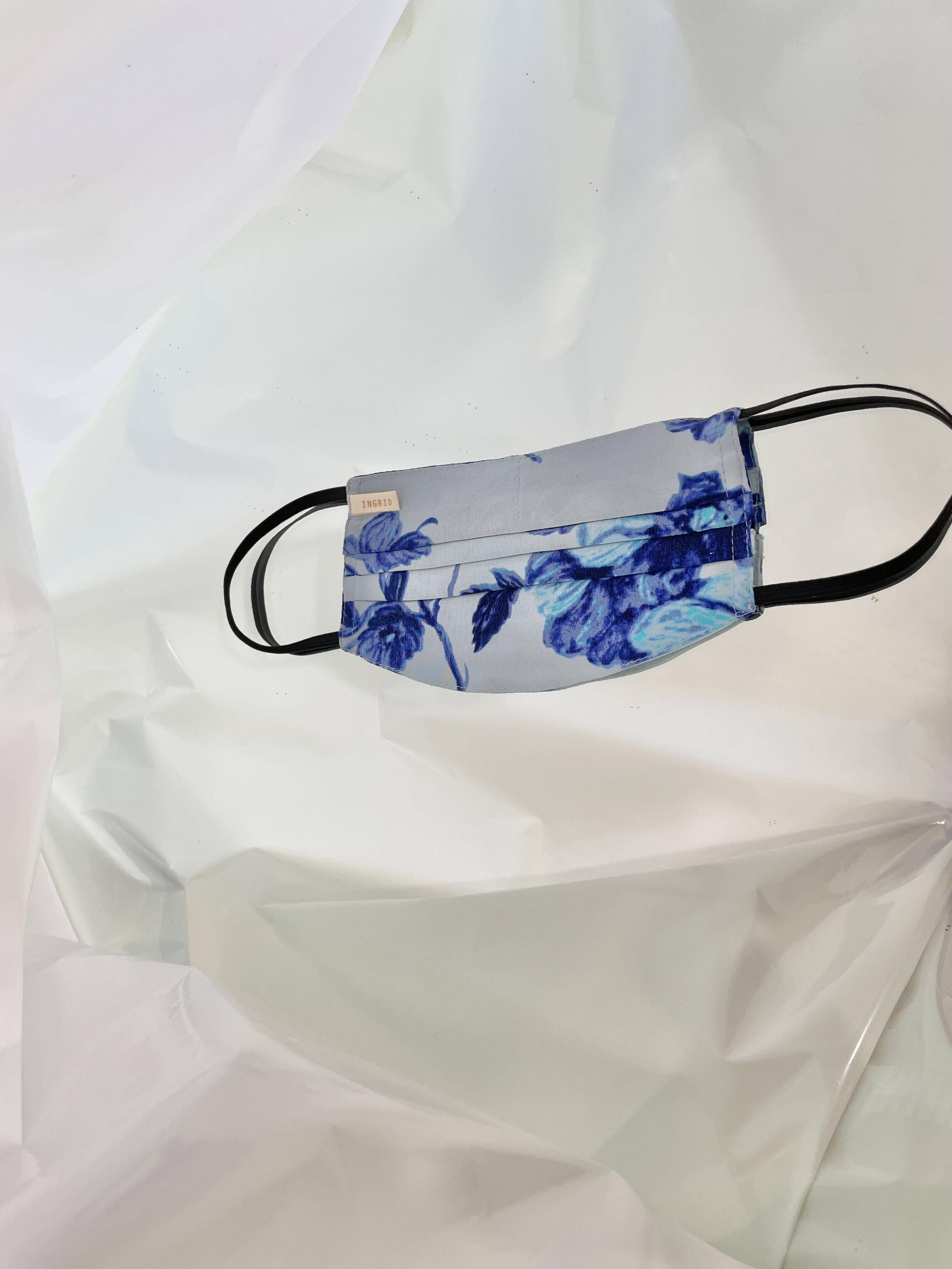 Ingrid Starnes - Blue bloom mask