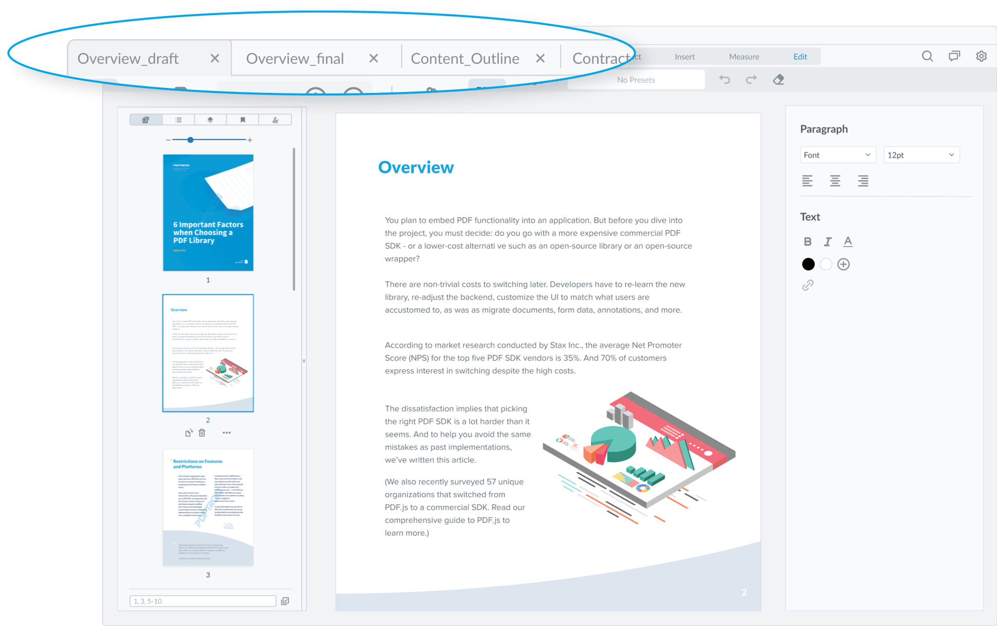 Revamped UX for Comparing and Viewing Documents | Apryse