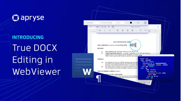 JavaScript DOCX Editor SDK for WebViewer | Apryse JavaScript DOCX Editor SDK for WebViewer | Apryse