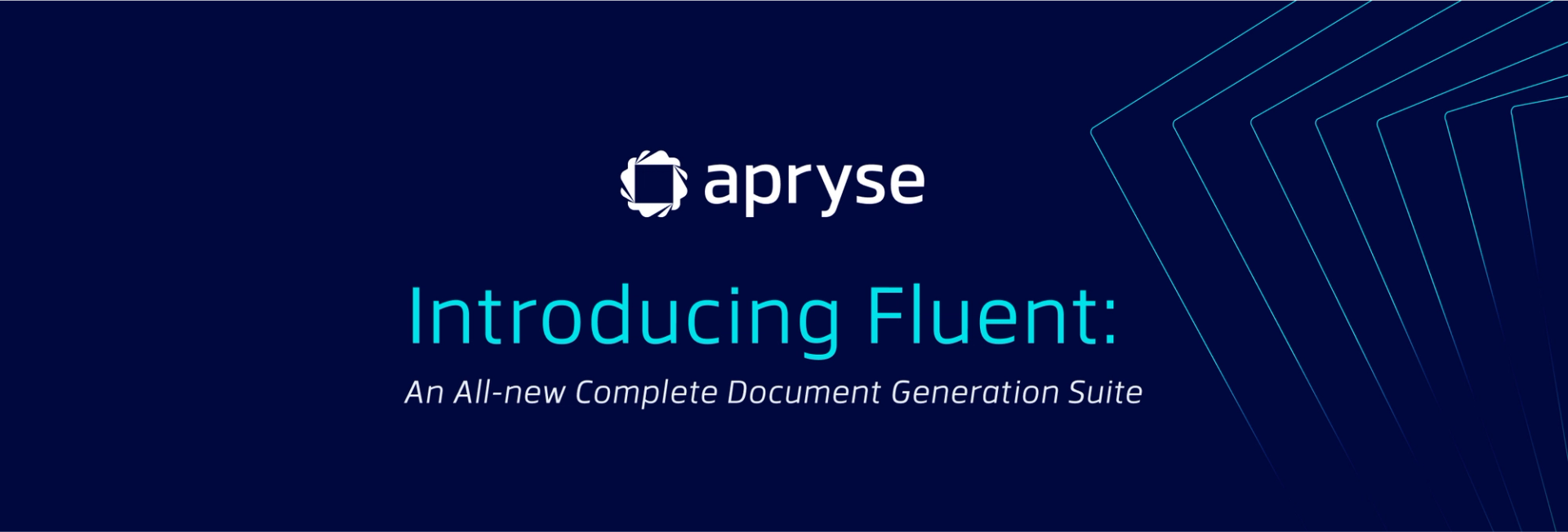 Fluent: All-new Complete Document Generation Suite | Apryse